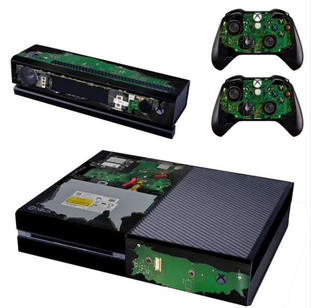 Custom Skin For Microsoft Xbox 1 Console Game Sticker Cover Vinyl ...