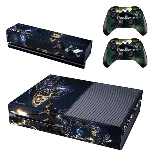 Bloodborne Full Protective Skin Sticker Cover Decal for XBOX 1 Console ...