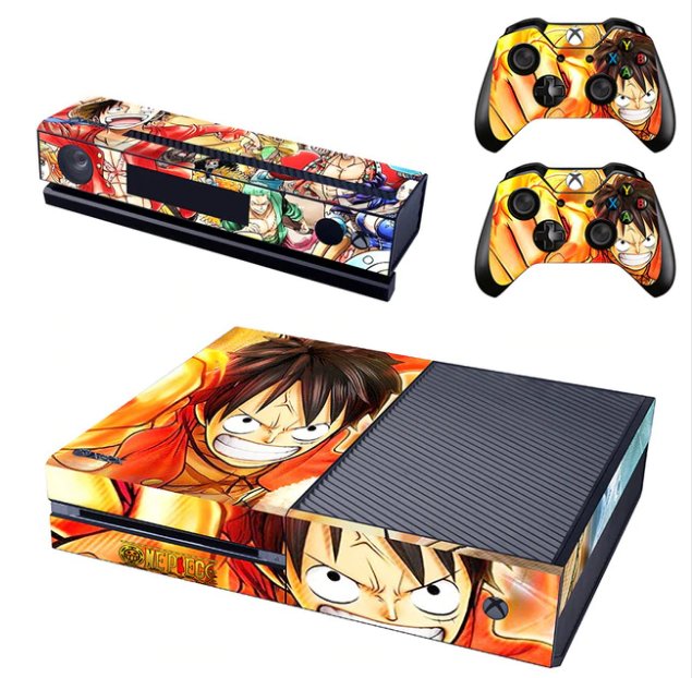 Cover Vinyl Skin Sticker Decal of One Piece For Xbox ONE Console ...