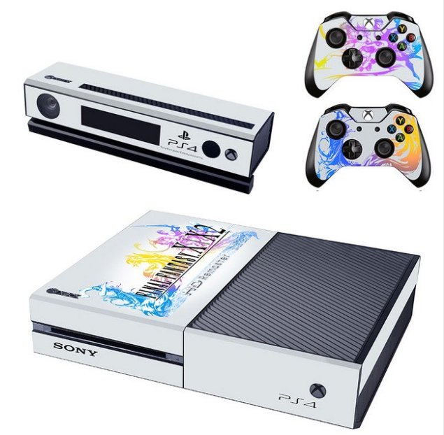 Final Fantasy Full Protective Skin Sticker Cover Decal for XBOX 1 ...
