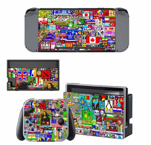 Bomb Vinyl Skin Nintend Switch Decal Sticker for Nintendo Switch ...