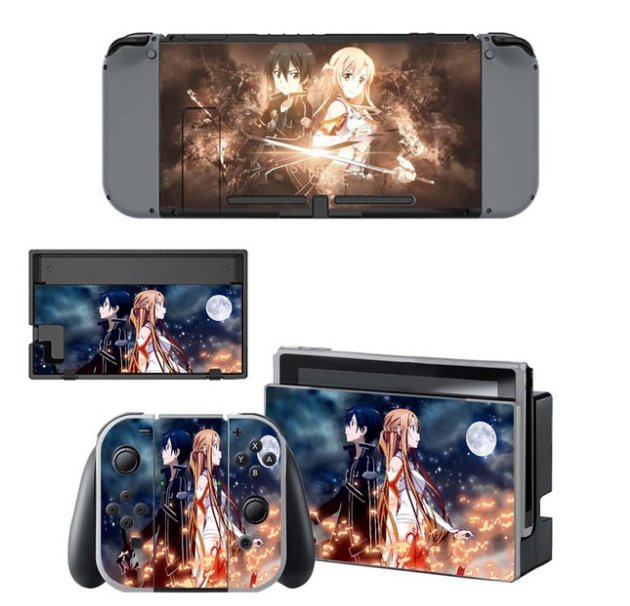 Nintend Switch Vinyl Skins Sticker for Nintendo Switch Console ...