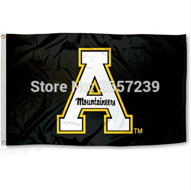 Appalachian State Mountaineers App State Flag 3x5FT banner 100D ...