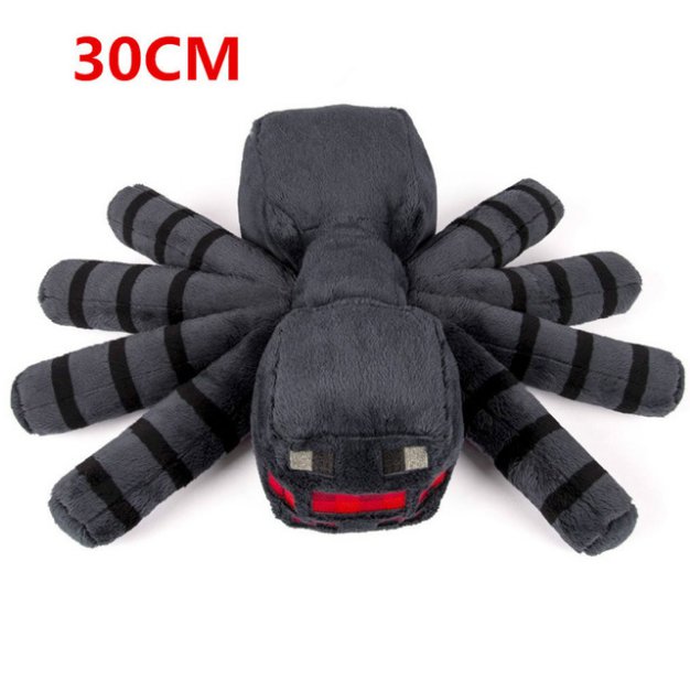 30cm Minecraft Spider Plush Toys Cute Minecraft Game Plush Soft Toy ...