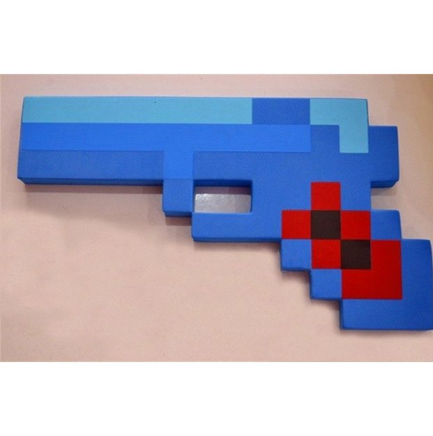 New Minecraft Foam Sword Pick Axe Shovel Gun Toys Minecraft Game EVA ...