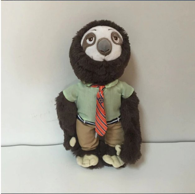 Zootopia Plush Toys 35cm Cartoon Movie Zootropolis Sloth Flash Plush ...