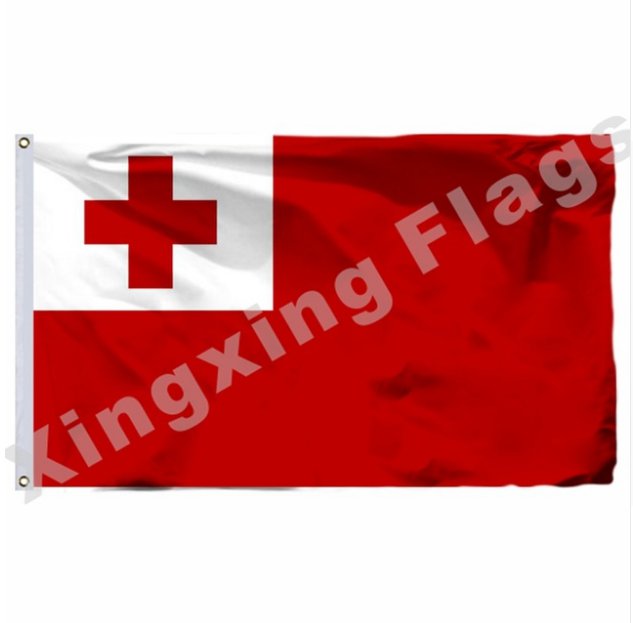 The Kingdom Of Tonga Flag 3x5ft Polyester Tonga National Flag Flying ...