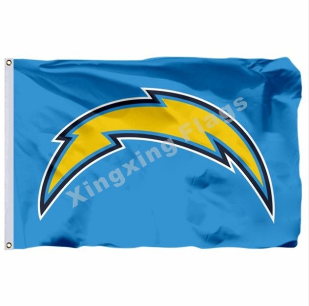 San Diego Chargers Logo Flag 3x5ft Polyester NFL Banner Flying Size No ...