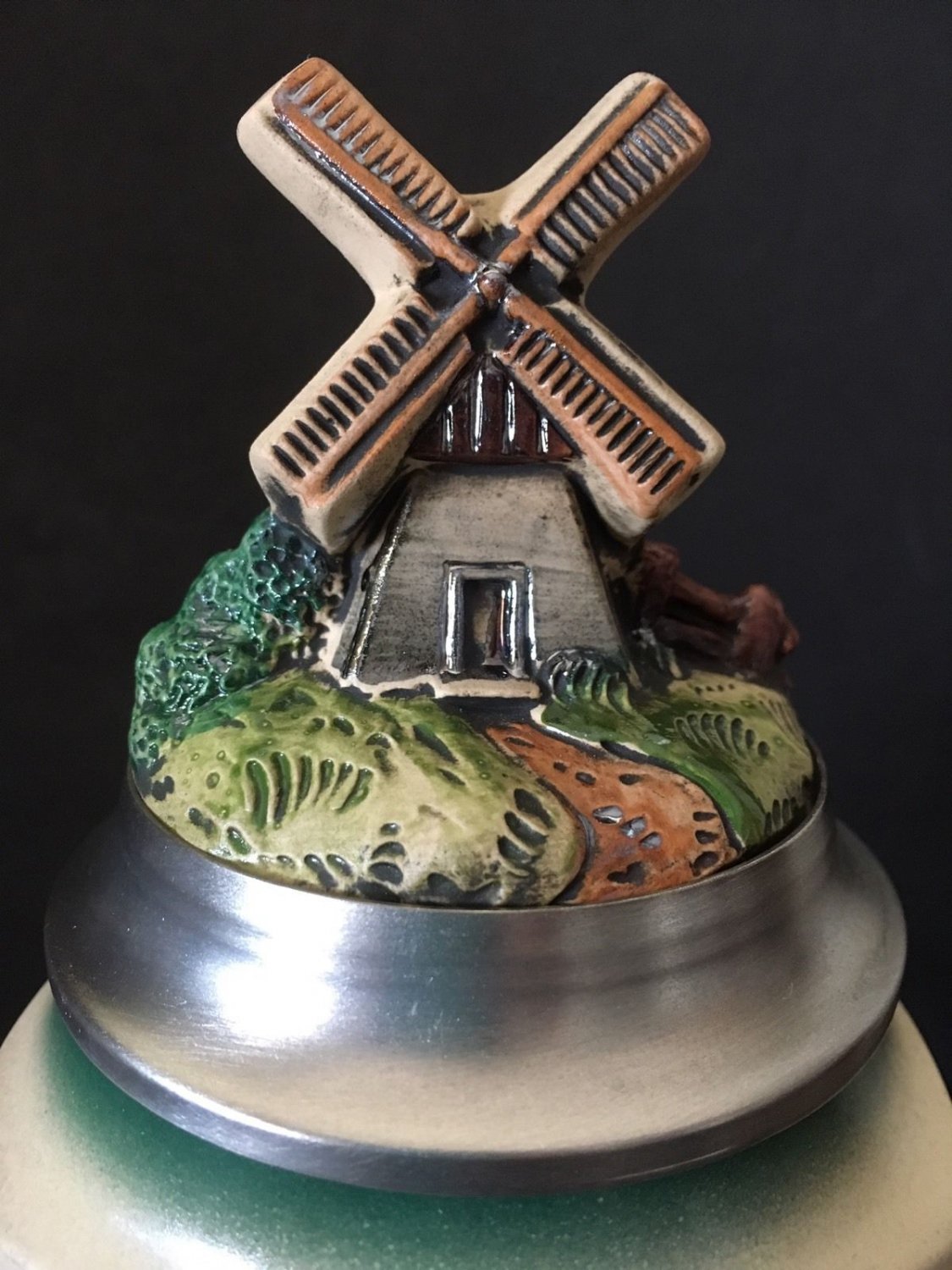 Stein Lidded Anheuser-Busch Club CB16 HERITAGE Series BEVO MILL. COA