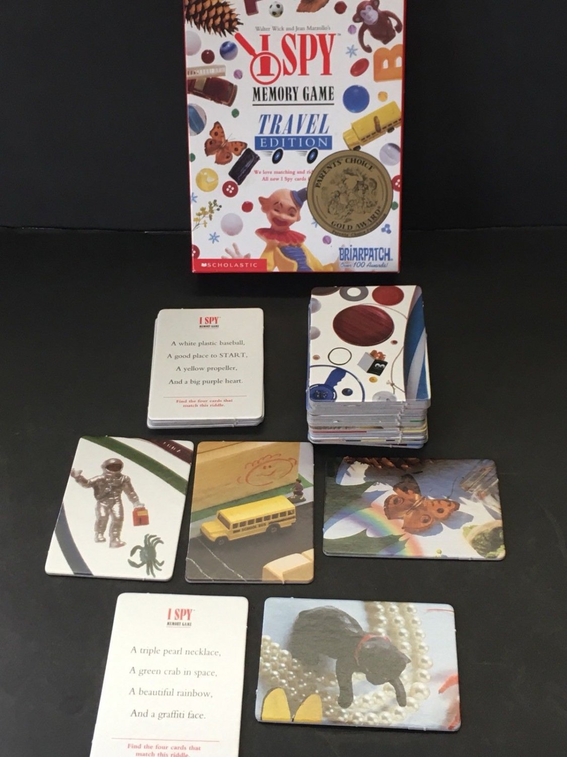 I Spy Memory Game Travel Edition - Dated 2004 - MINT,