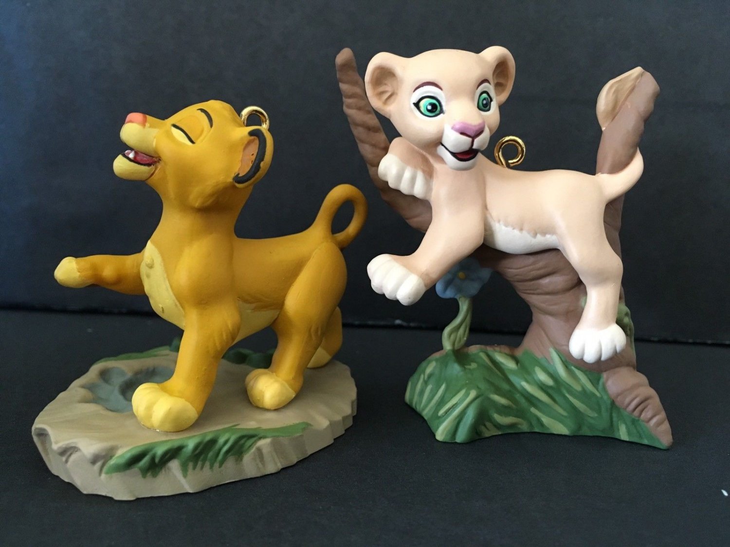 Ornament Hallmark Keepsake SIMBA and NALA The Lion King Collector Series