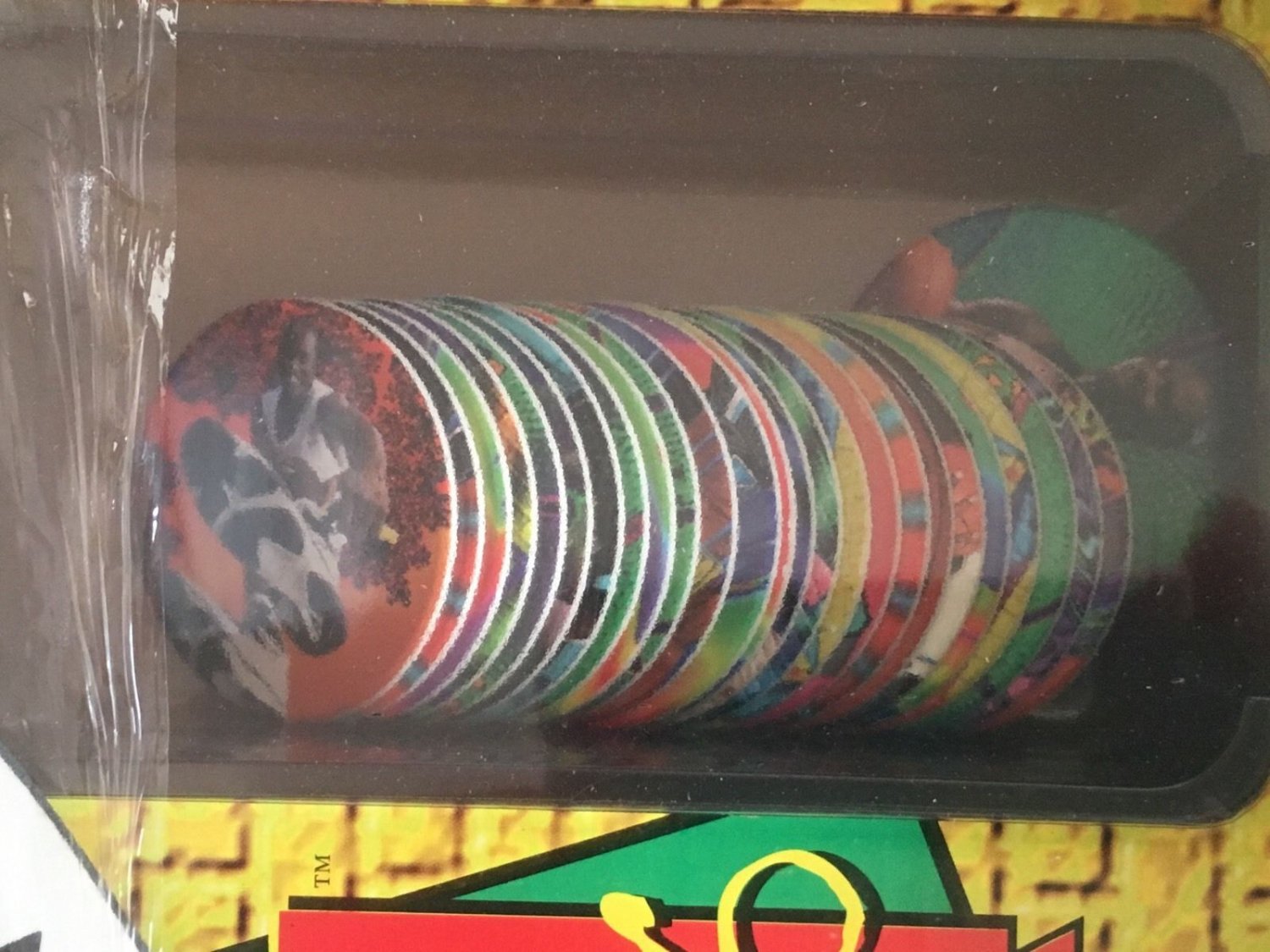 Shaquille Milk Cap POGS Battle Game, New, Limited, Collectible NBA Piece,