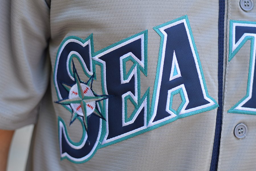 Men's Edgar Martinez Seattle Mariners Gray Flex Base Road Jersey