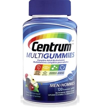 Centrum Multigummies Men’s 130 x 2 Bottles From Canada