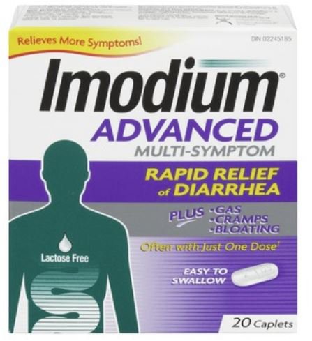 Imodium Advanced Complete Multi-Symptom 40 Tablets 20x 2 tabletsFrom canada