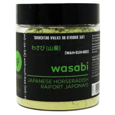 YOSHI Premium Wasabi Powder (Dried Horseradish), 50g (1.8oz) | From Canada