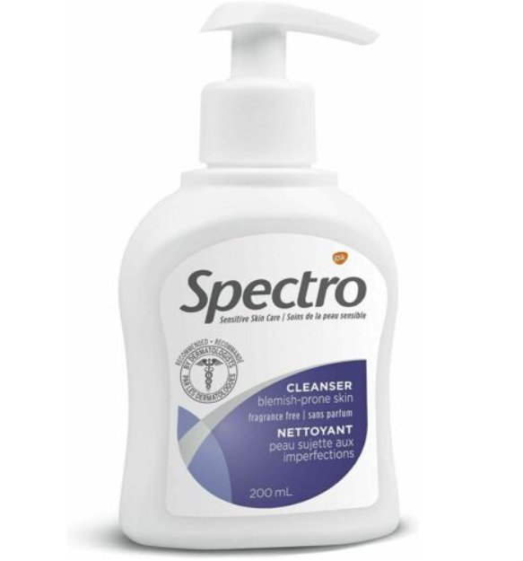 Spectro Jel Cleanser Face Wash Blemish-Prone Skin Fragrance Free200ml ...