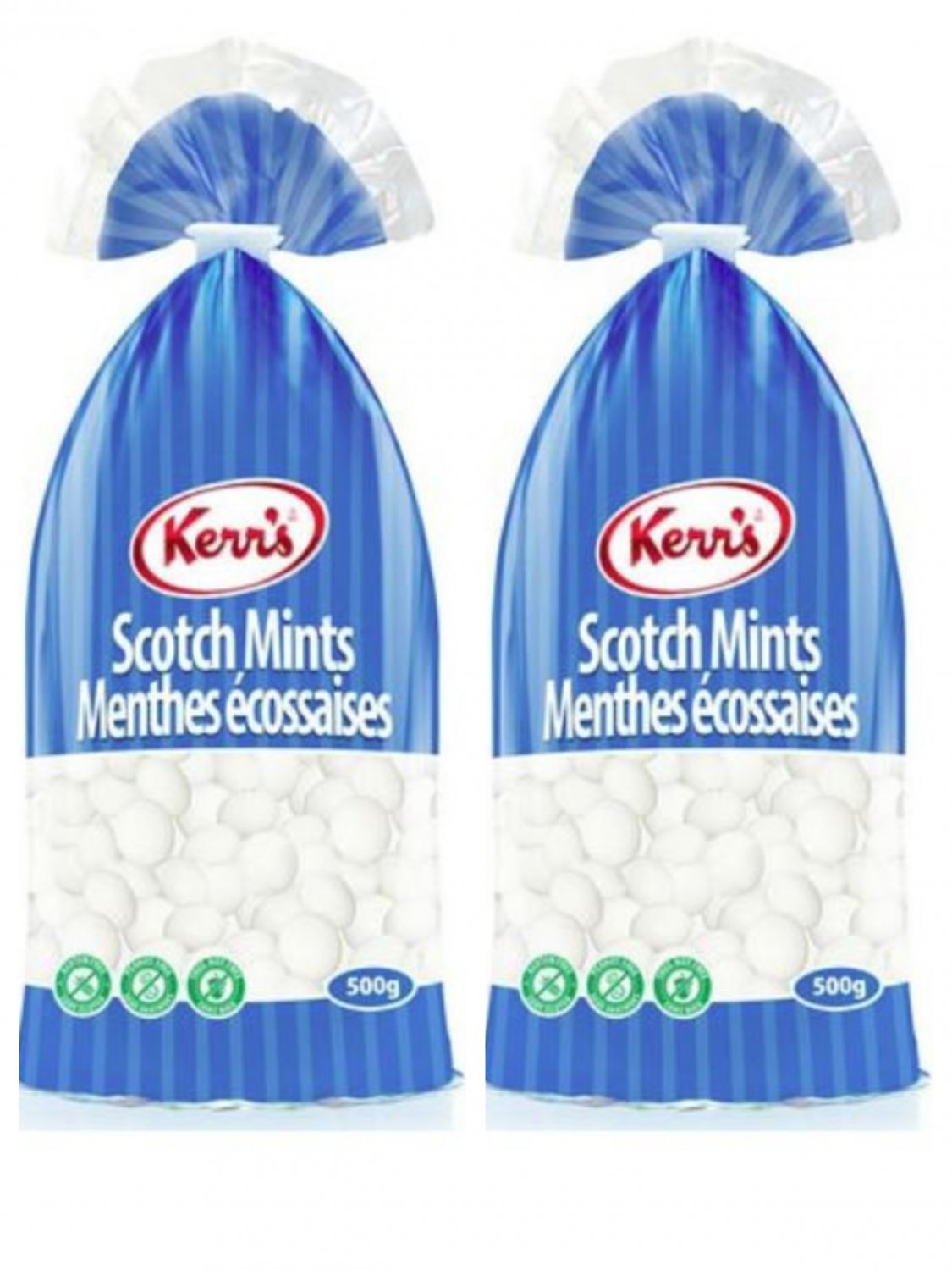 Kerr's Mints, 500g bag 500g X2= 1kg 2.2lb from Canada