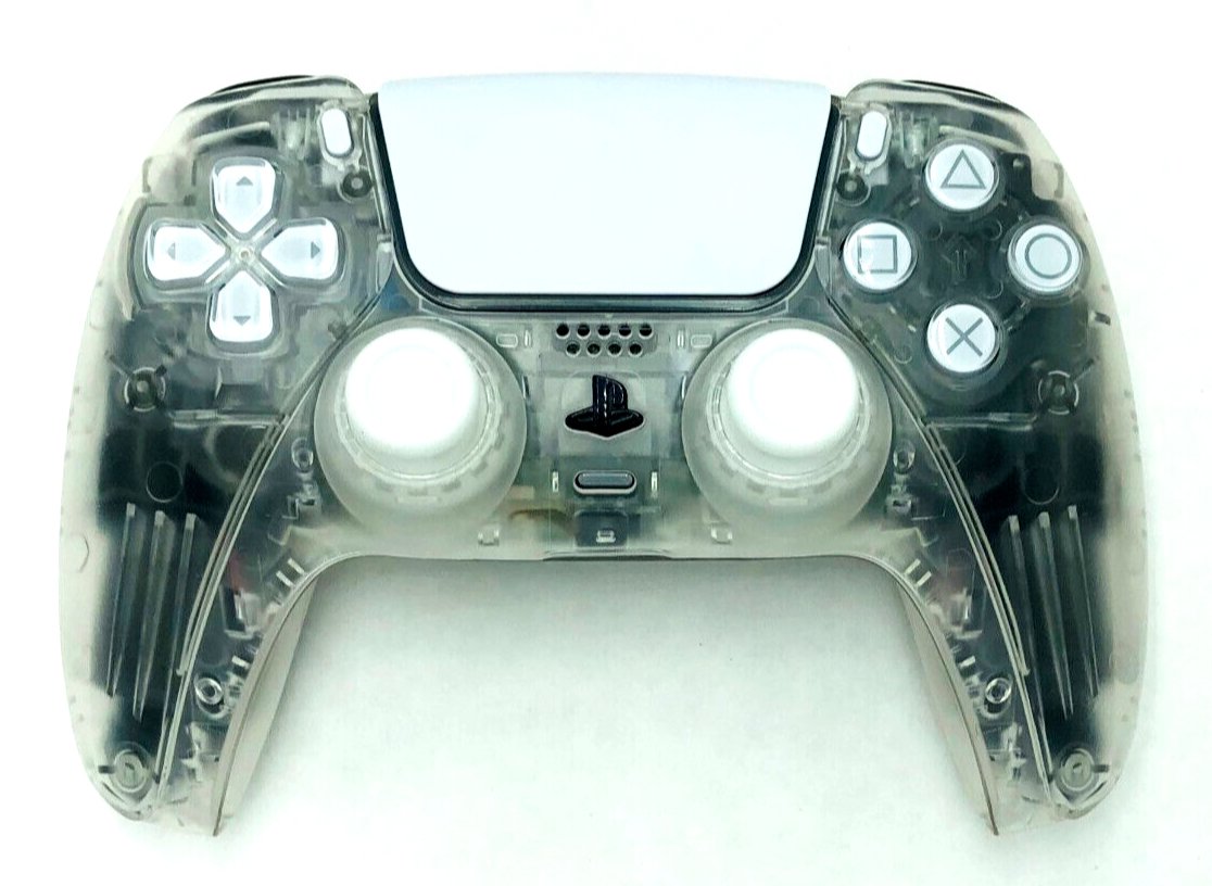 Custom Sony DualSense Wireless Controller PlayStation PS5 - Clear ...