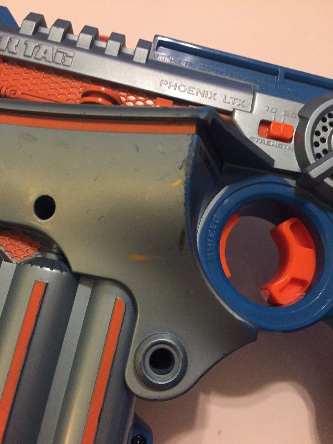 Lot of 2 Tiger Electronics NERF Phoenix LTX Lazer Tag Guns