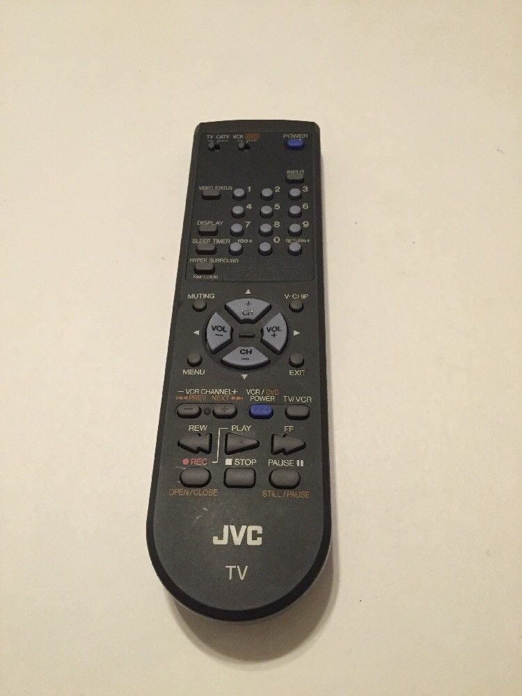 JVC REMOTE CONTROL UR52EC1286-2 For TV DVD VCR Combo - OEM Tested