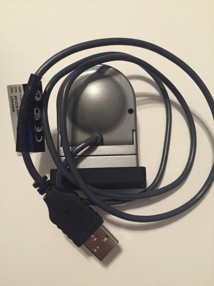 Logitech Silver V-UBG35 Digital USB Webcam Clip-On Camera