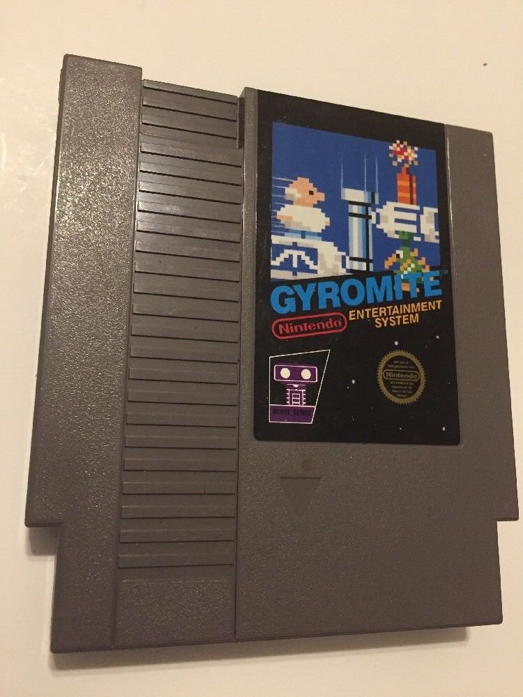 GYROMITE NINTENDO GAME SYSTEM ORIGINAL GAME NES HQ