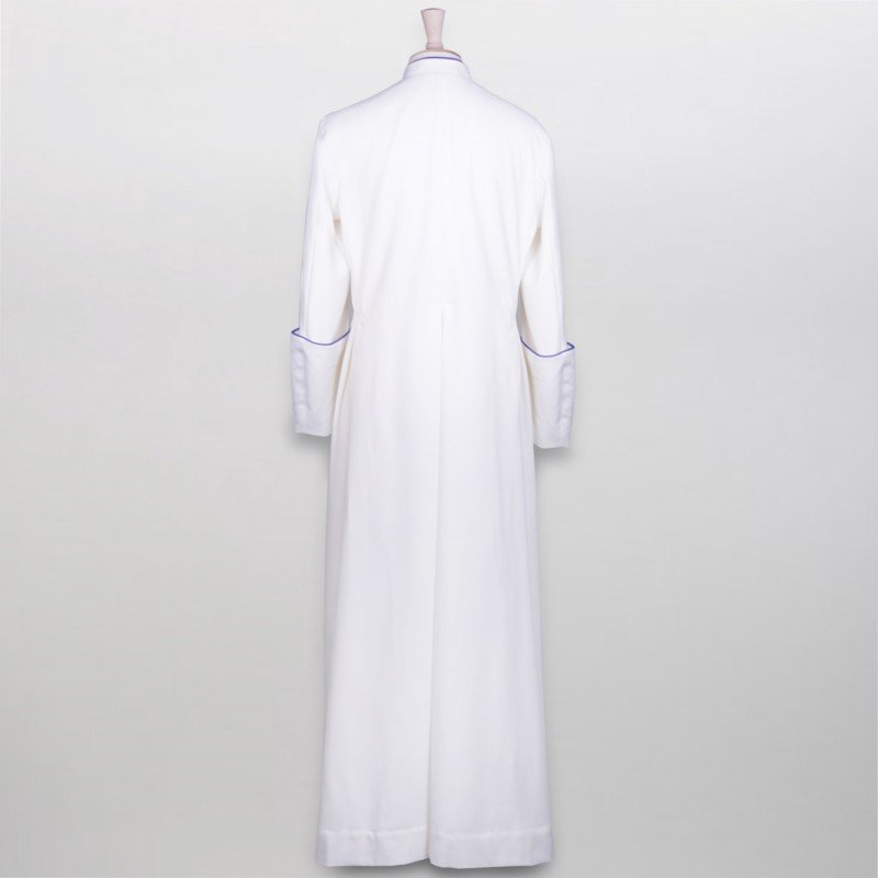 Custom Made Medieval Women Cassock With Blue Insert Piping Robe Clergy ...