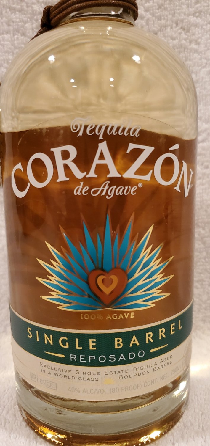 Corazon single barrel reposado bourbon barrel eagle rare