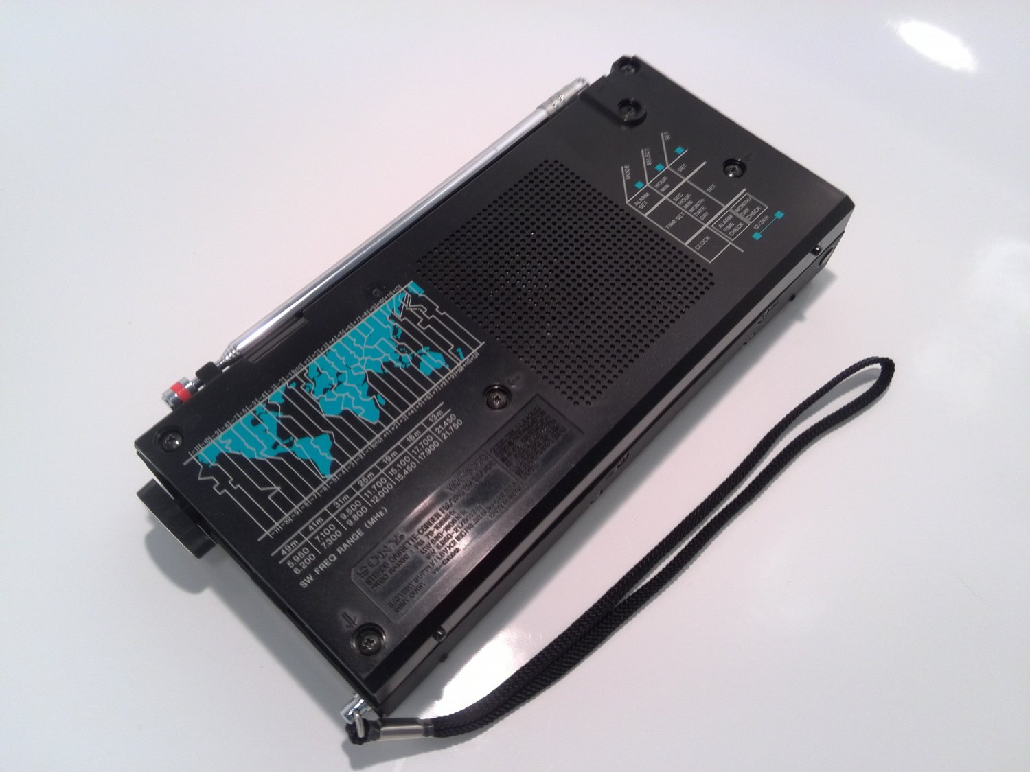 Sony WA-8000 Portable 9 Band Radio Cassette Recorder