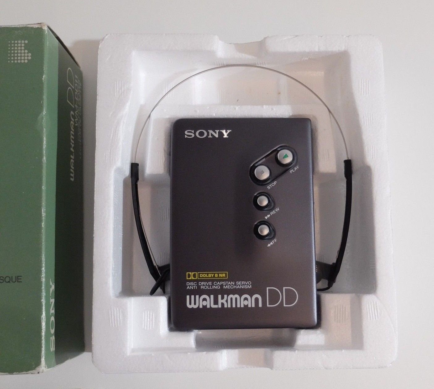 Sony WM-DD11 Walkman Cassette Player In Original Box Made In Japan