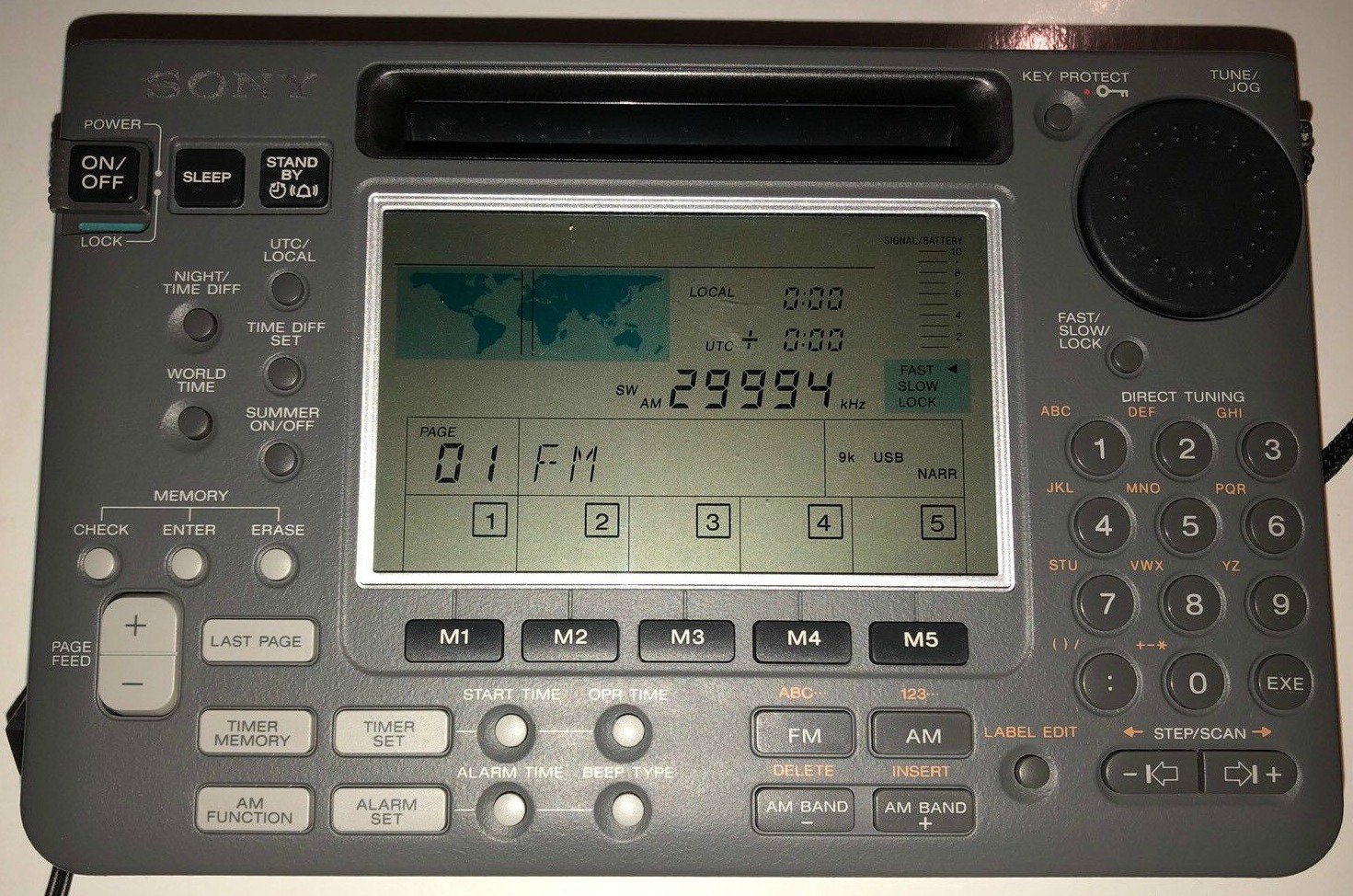 Sony ICF-SW55 Radio Boxed Made In Japan