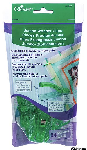 eQuilter Jumbo Wonder Clips - Set of 24