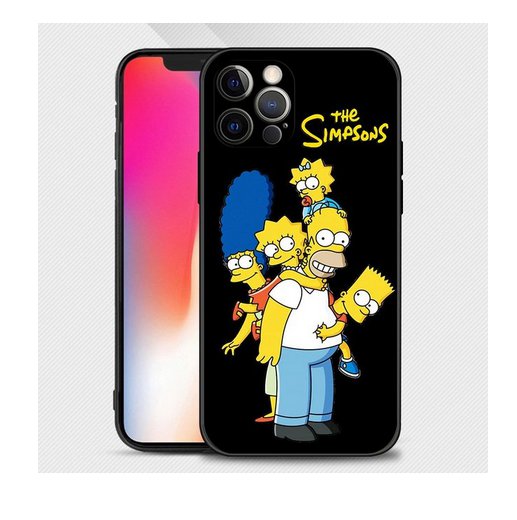The Simpsons Homer Bart Iphone Case 11 / 12 / 13 / 14 / Mini/Pro/ProMax ...