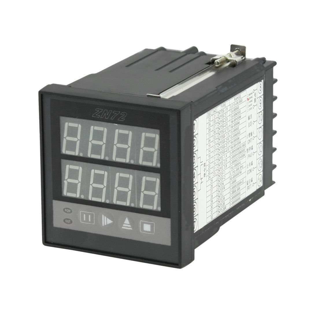 AC 220V 1-9999 Panel Mount Count Up Down Digital Counter Relay ZN72