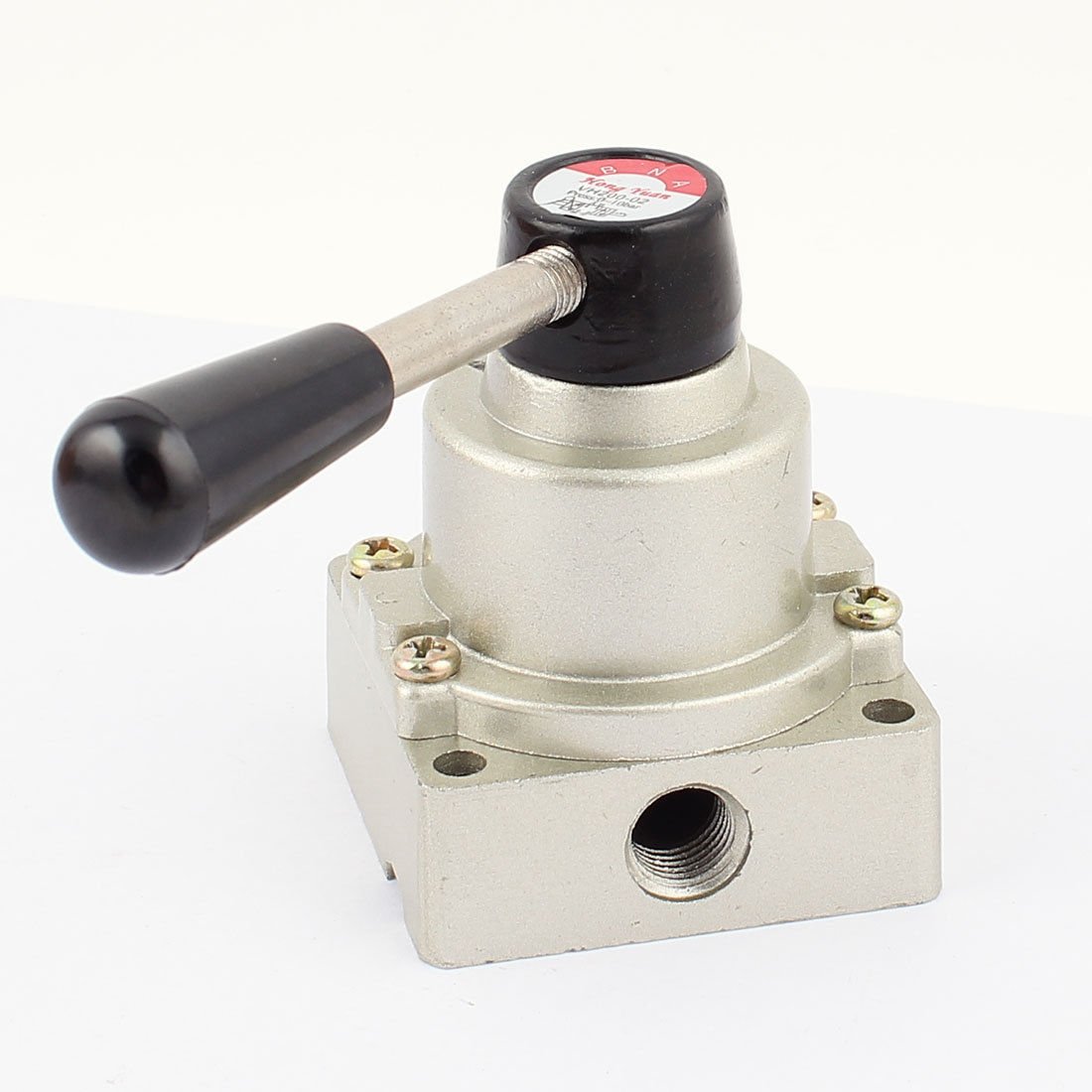 3 Positions 4 Ports 1/4" PT Hand Lever Control Operated Pneumatic Valve VH200-02