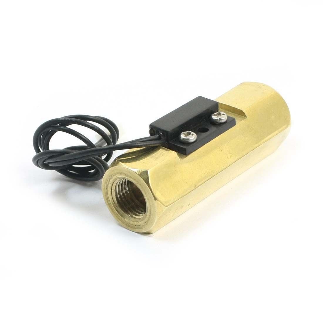 DC 110V G1/4" Hole Inner Dia 1-30L/min Reed Type Water Flow Switch ...