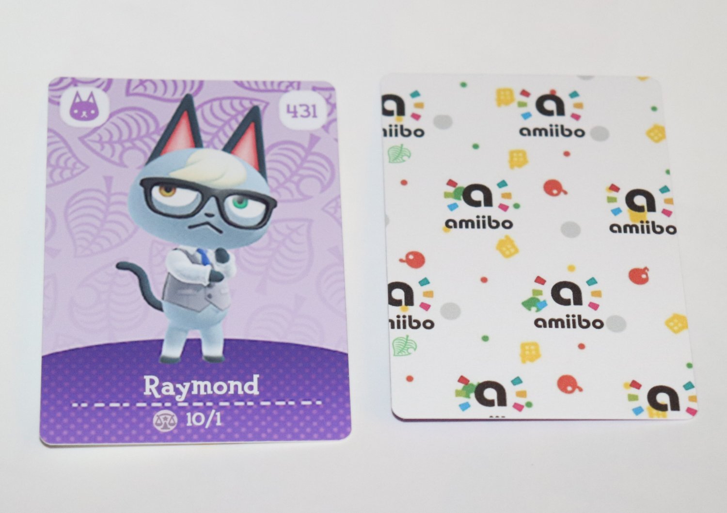 Animal Crossing Fanmade Amiibo card Raymond