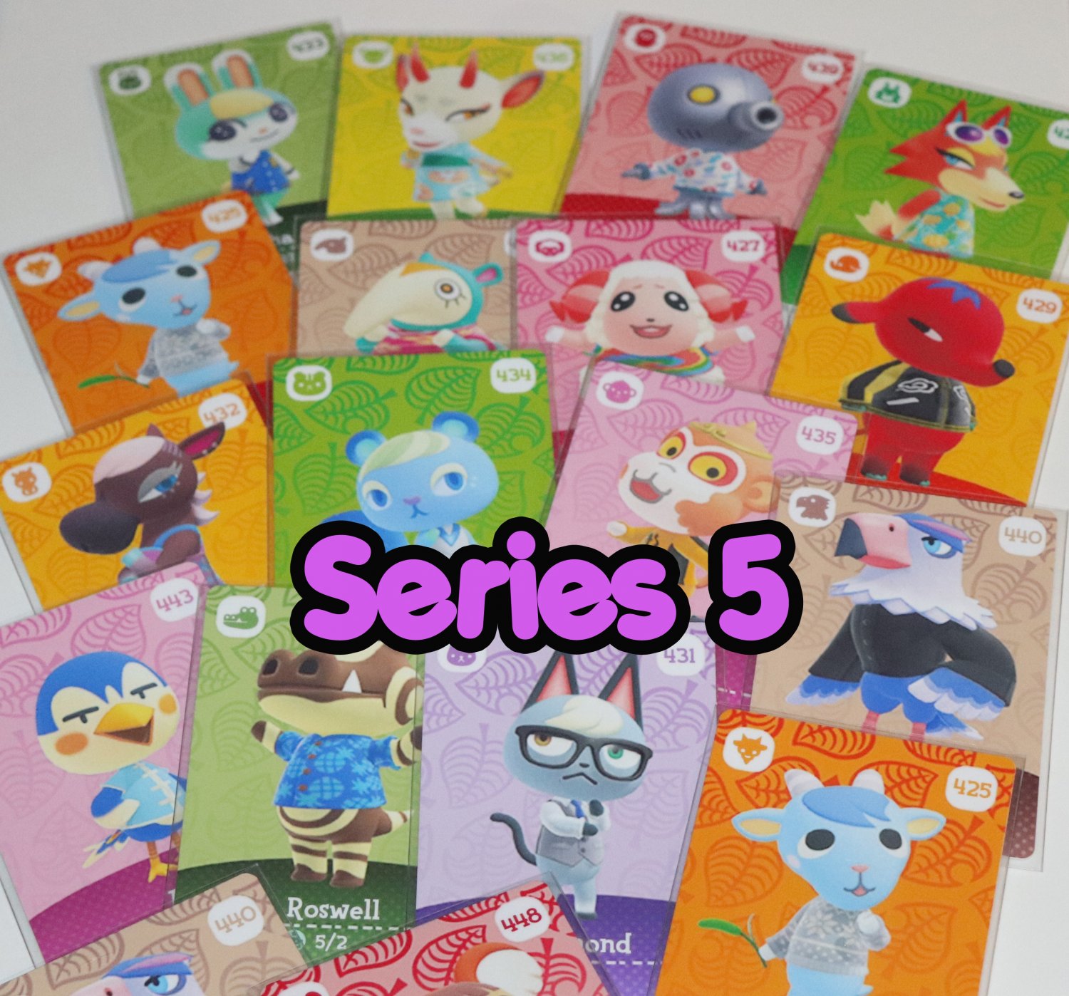 Animal Crossing Series 5 Amiibo Cards Fanmade Custom Choose a villager