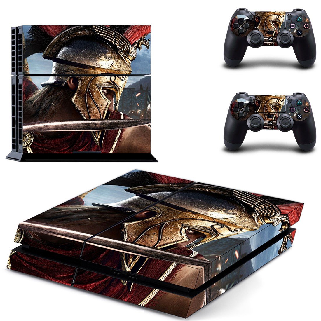 Assassin's Creed odyssey decal skin sticker for PS4 console and controllers