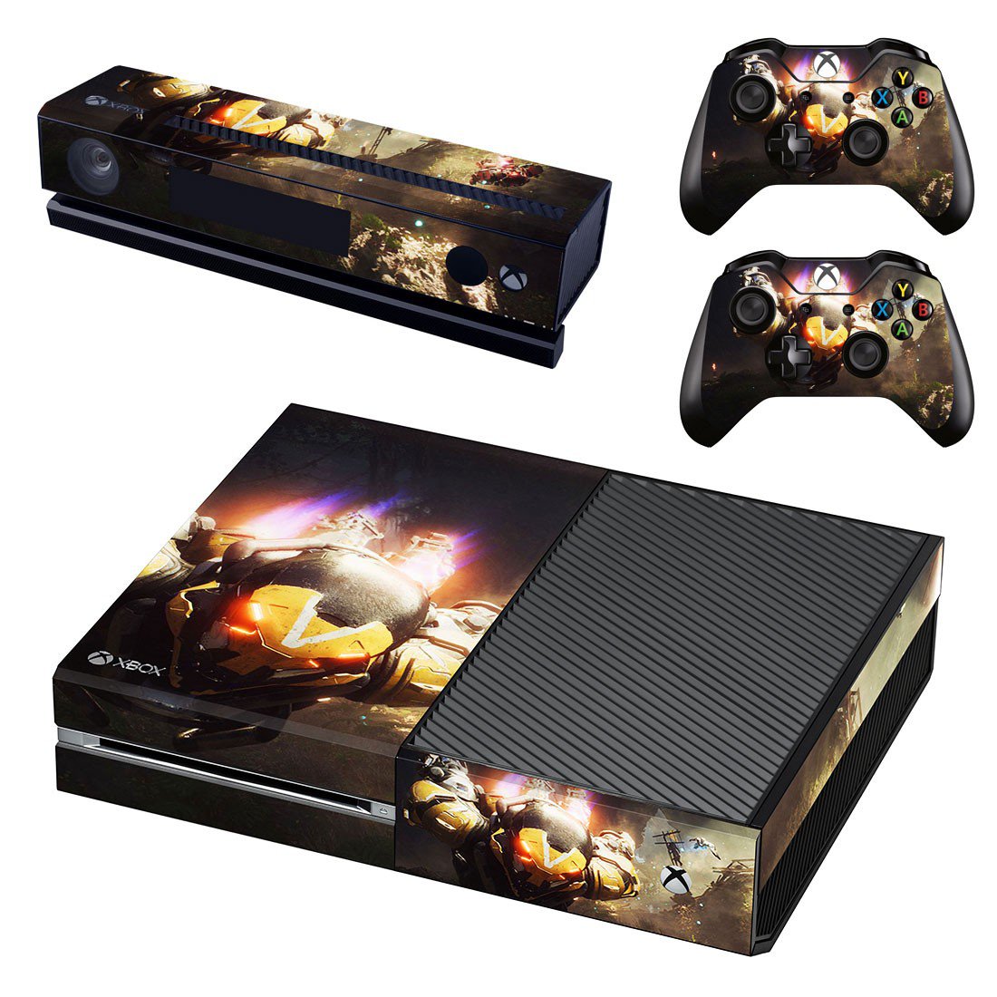 Anthem decal skin sticker for Xbox One console and controllers