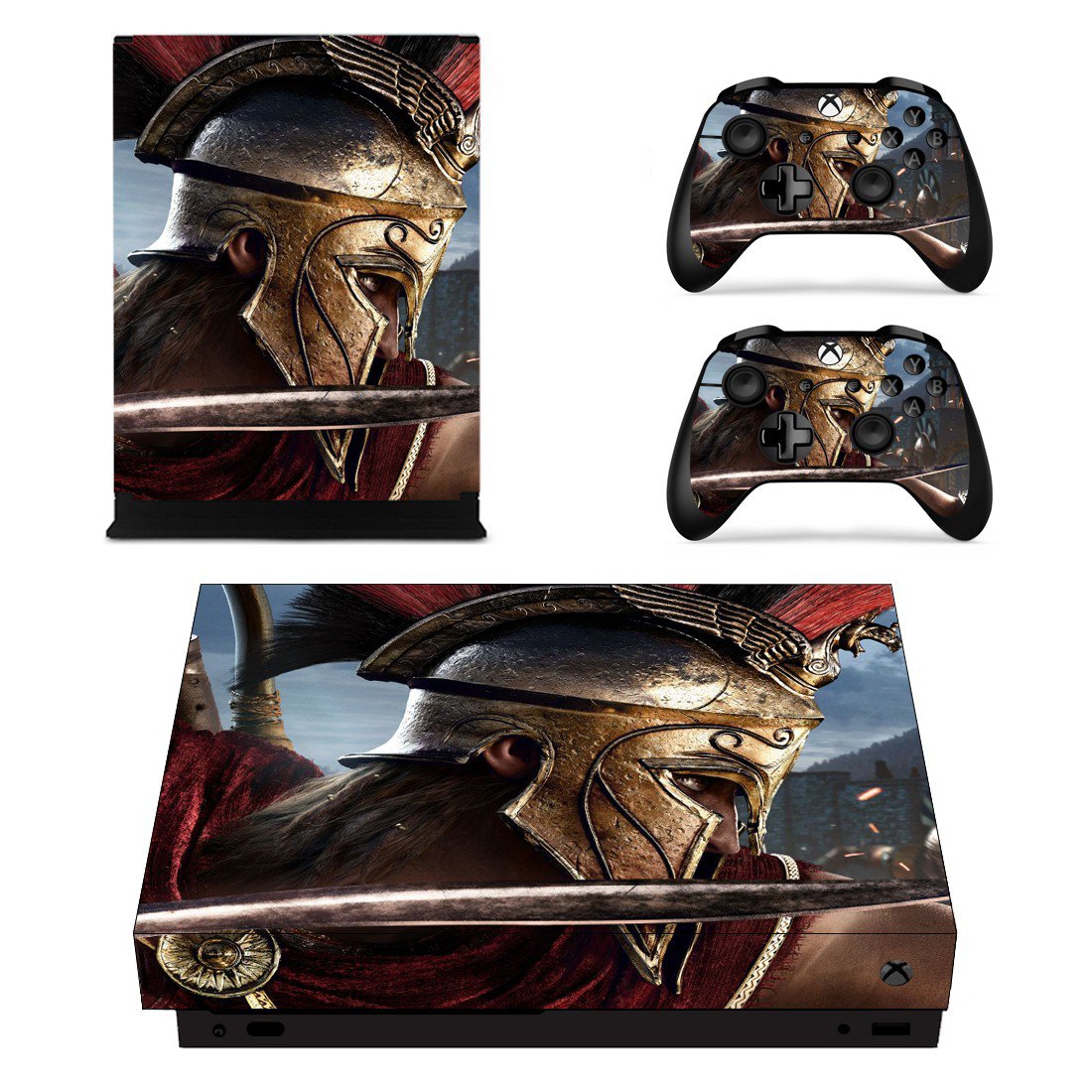 Assassin's Creed odyssey decal skin sticker for Xbox One X console and ...