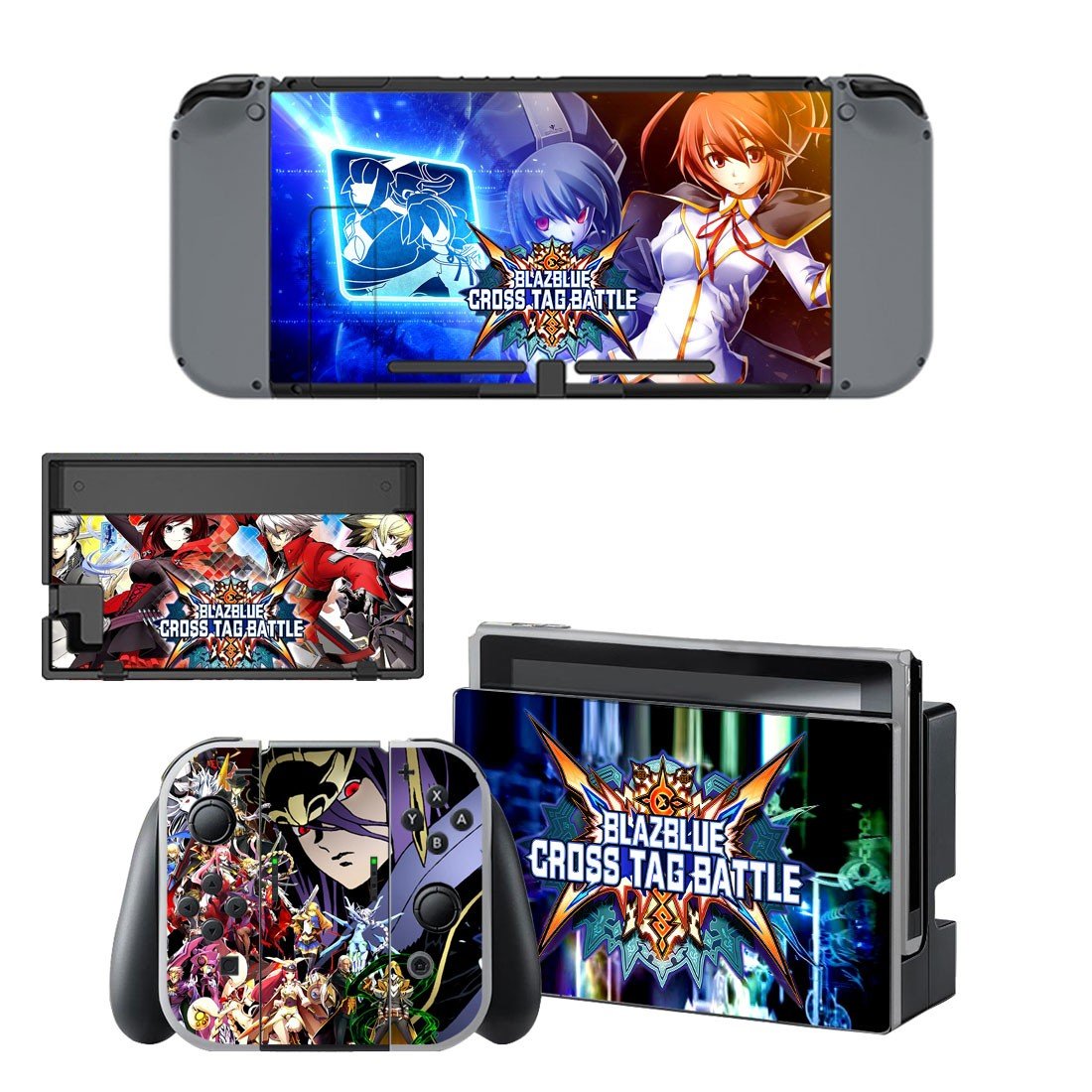 BlazBlue Cross Tag Battle decal skin sticker for Nintendo Switch ...