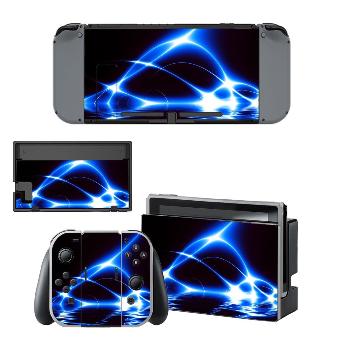 Abstract wallpaper decal skin sticker for Nintendo Switch console and ...