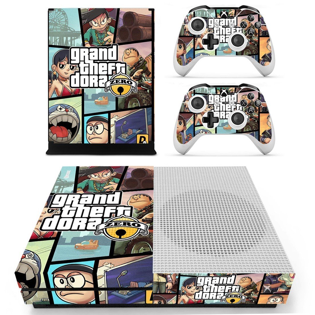Grand theft auto zero decal skin sticker for Xbox One S console and ...