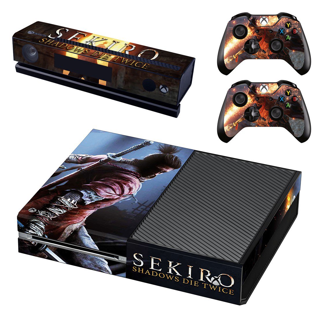 Sekiro Shadows Die Twice decal skin sticker for Xbox One console and ...
