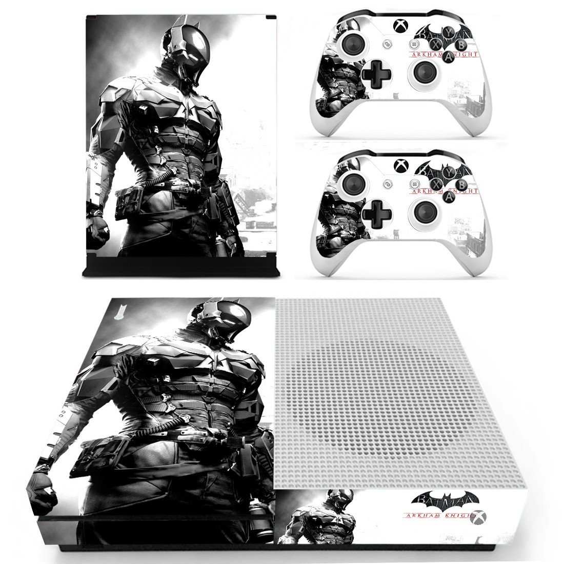 Batman arkham knight decal skin sticker for Xbox One S console and ...