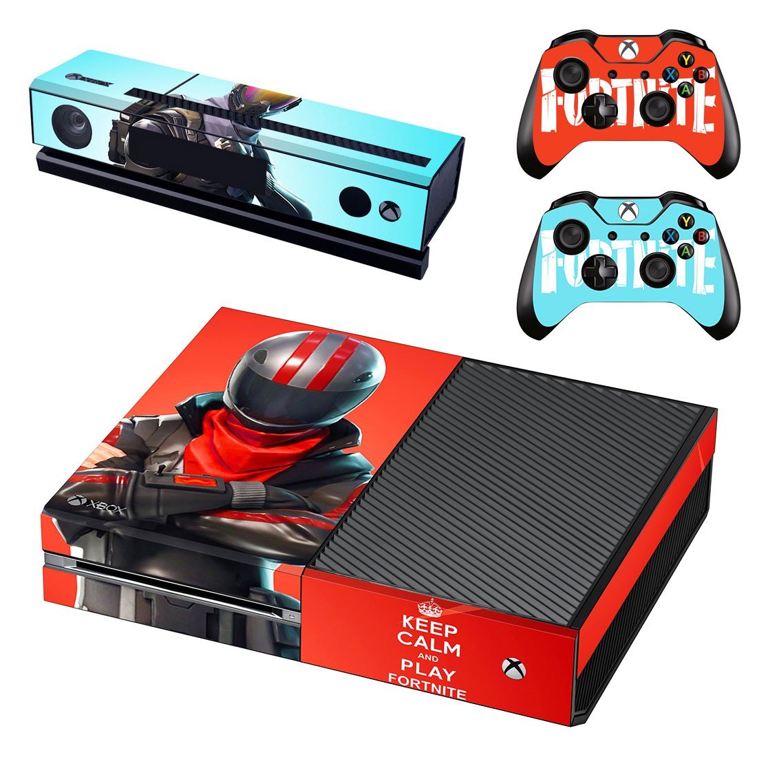 Fortnite decal skin sticker for Xbox One console and controllers