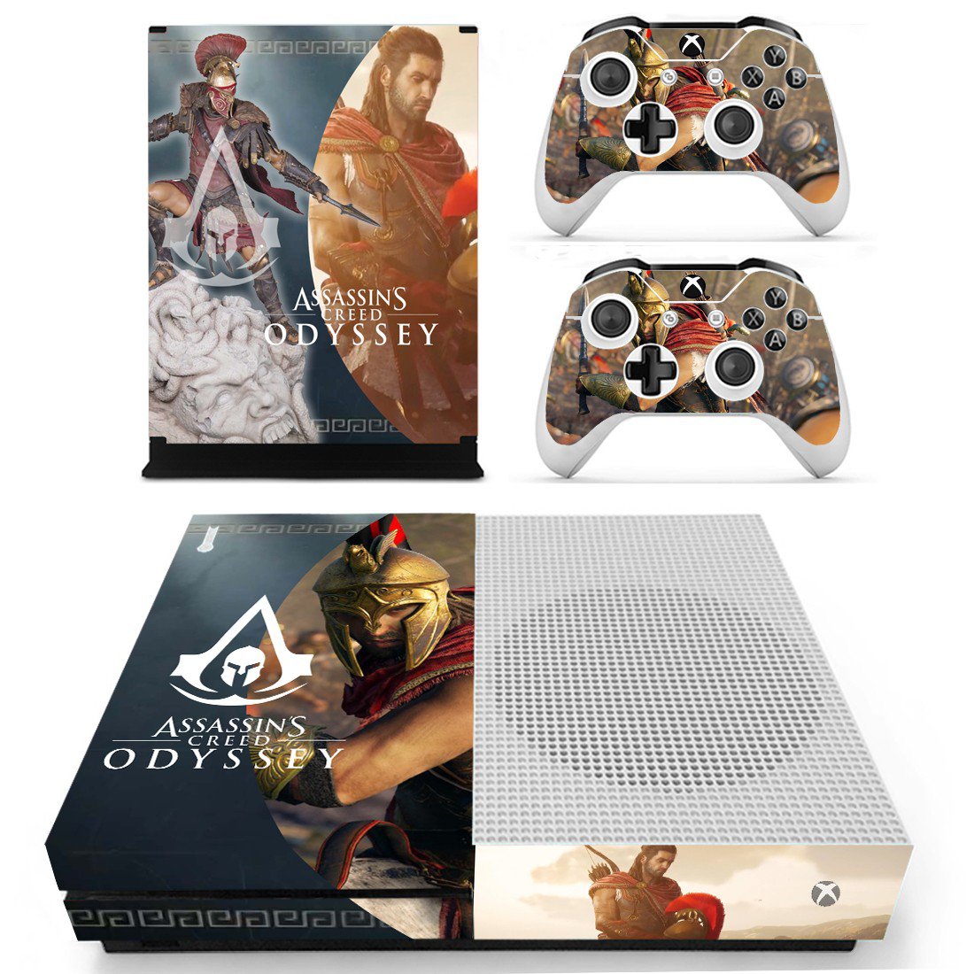 Assassin's Creed Odyssey decal skin sticker for Xbox One S console and ...