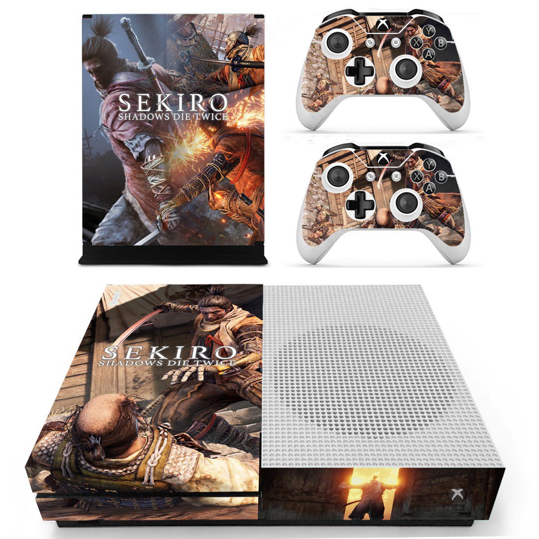 Sekiro Shadows Die Twice decal skin sticker for Xbox One S console and ...